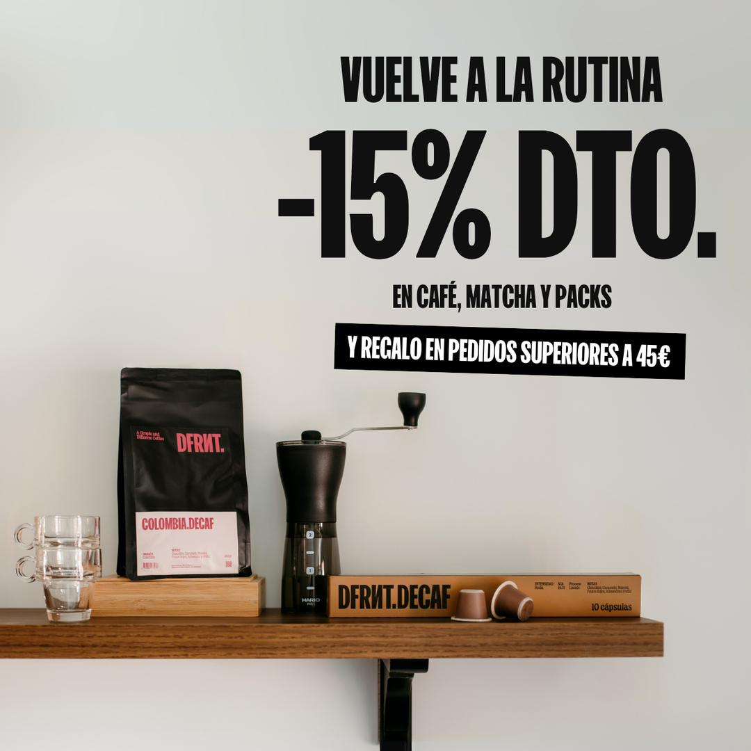 DFRNT.COFFEE Comprar Café Especialidad y Matcha Ceremonial en casa – DFRNT.